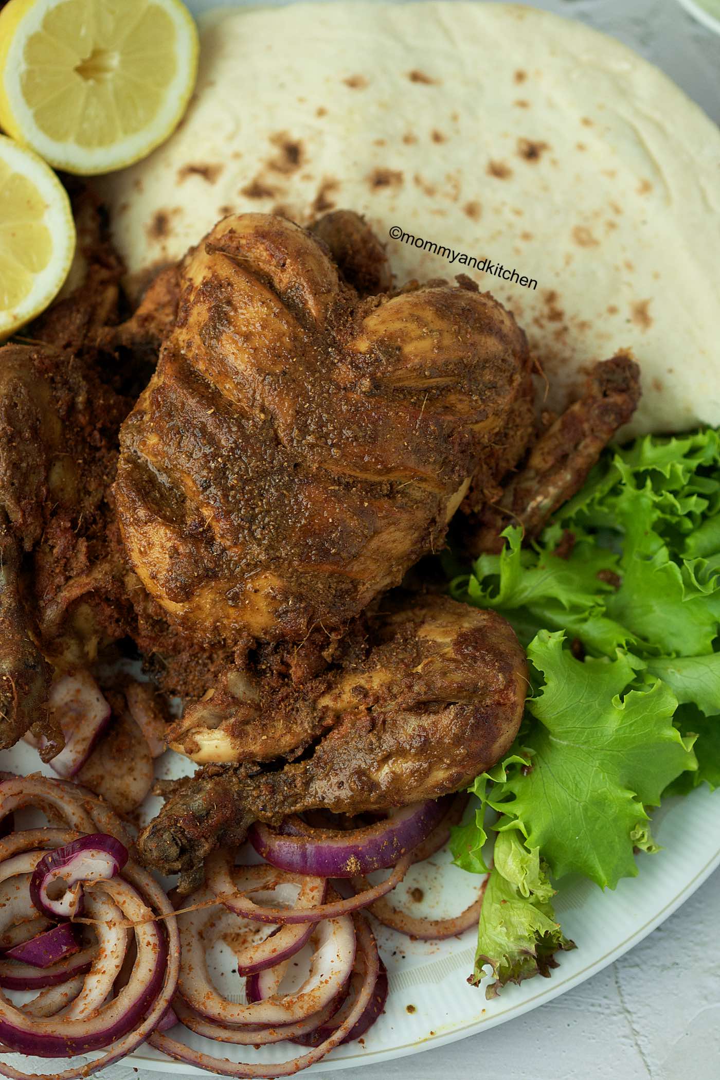 Lahori Chicken Chargha Recipe (Pakistani Fried Chicken) - Mommy and Kitchen