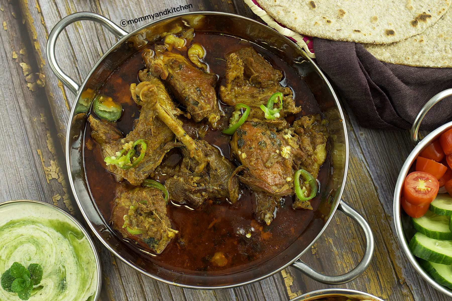 Desi Murgh Karahi – Desi Chicken Curry - Mommy and Kitchen